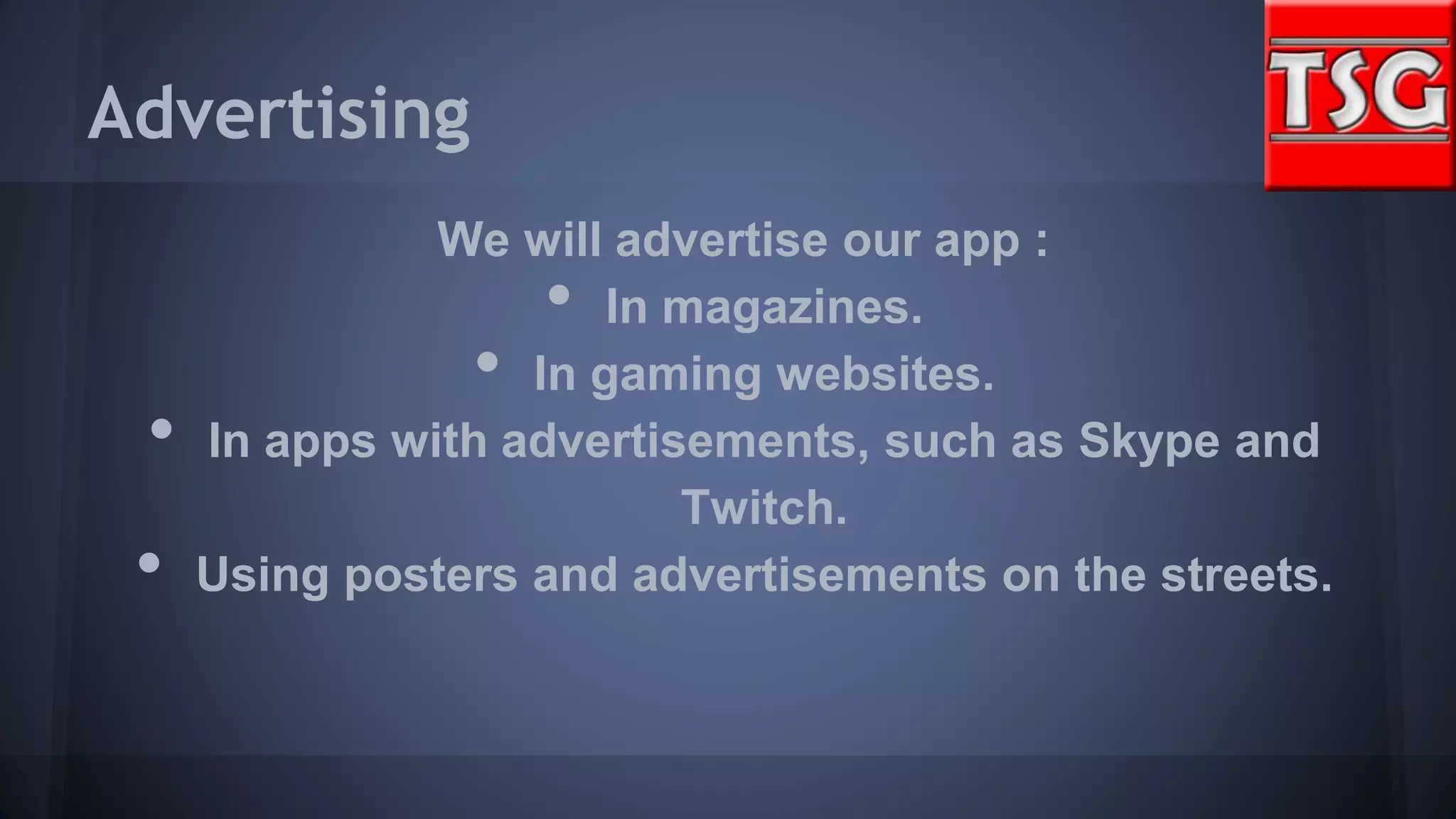 TSG Presentation | PPTX