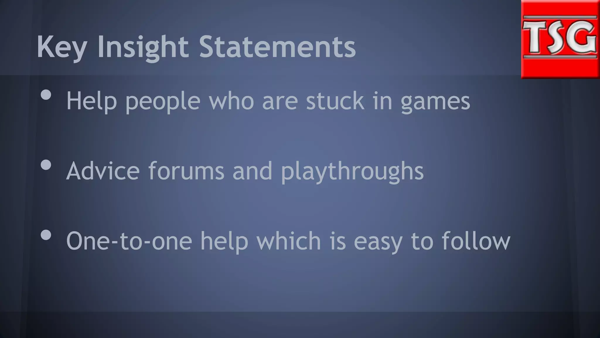 TSG Presentation | PPTX