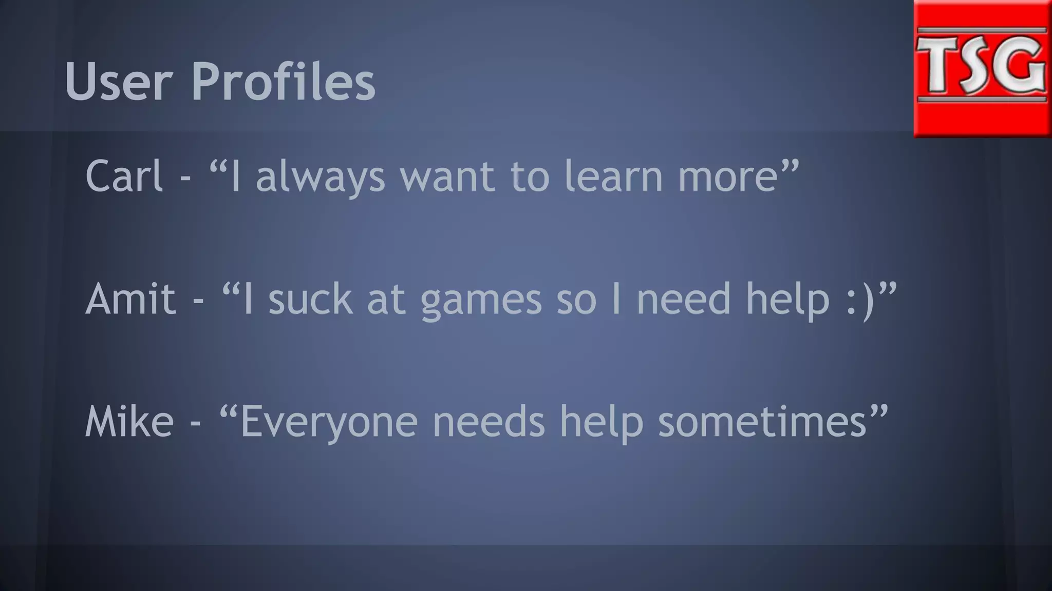 TSG Presentation | PPTX