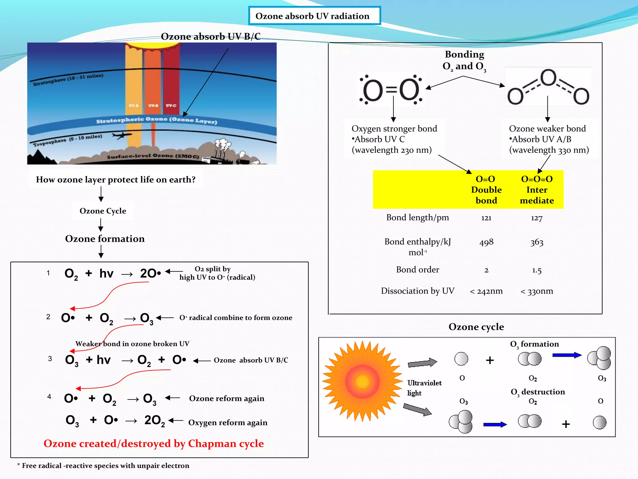 IB Chemistry on Resonance, Delocalization and Ozone Destruction | PPT