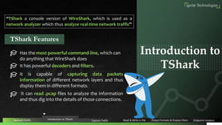 Tshark pen testing, very good insight of the pent test | PDF