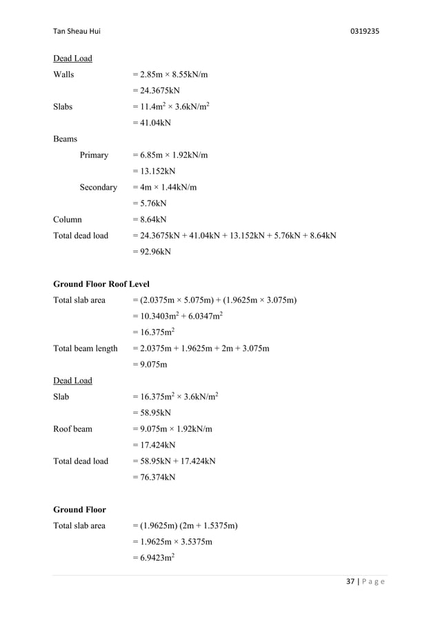BStructure calculation | PDF