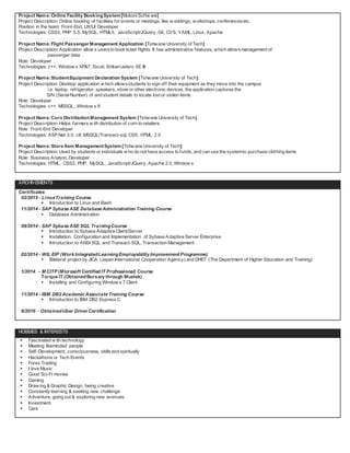 Tshepo morailane(resume) | DOCX