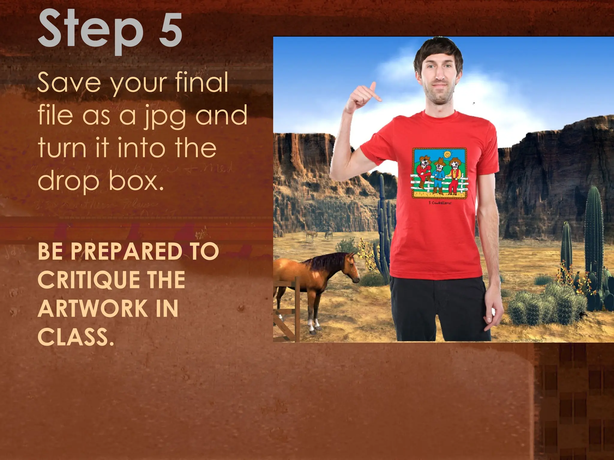Tshirt Design - High school lesson PPT for Beginners | PPT