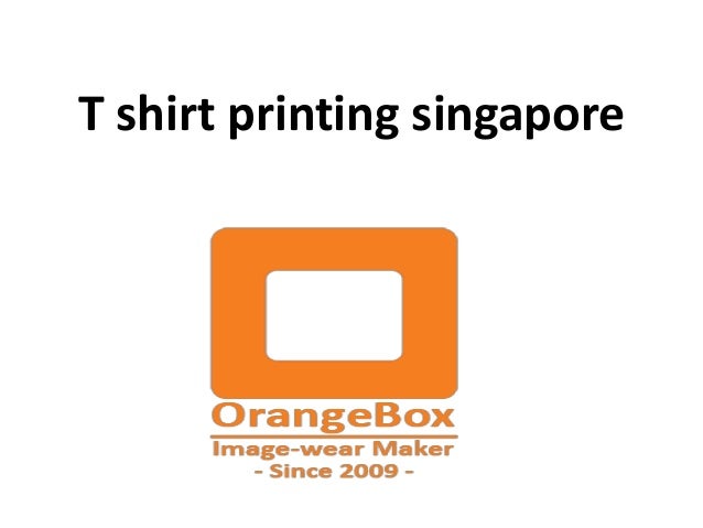 T Shirt Printing Singapore T Shirt Printing Singapore