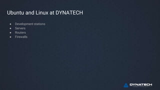 Dynatech presentation for TSI Career Day | PPT