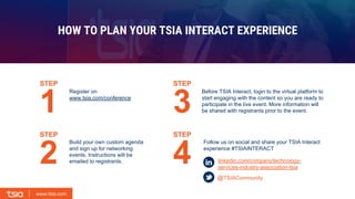 2021 TSIA Interact | Attendee Guide | PPT