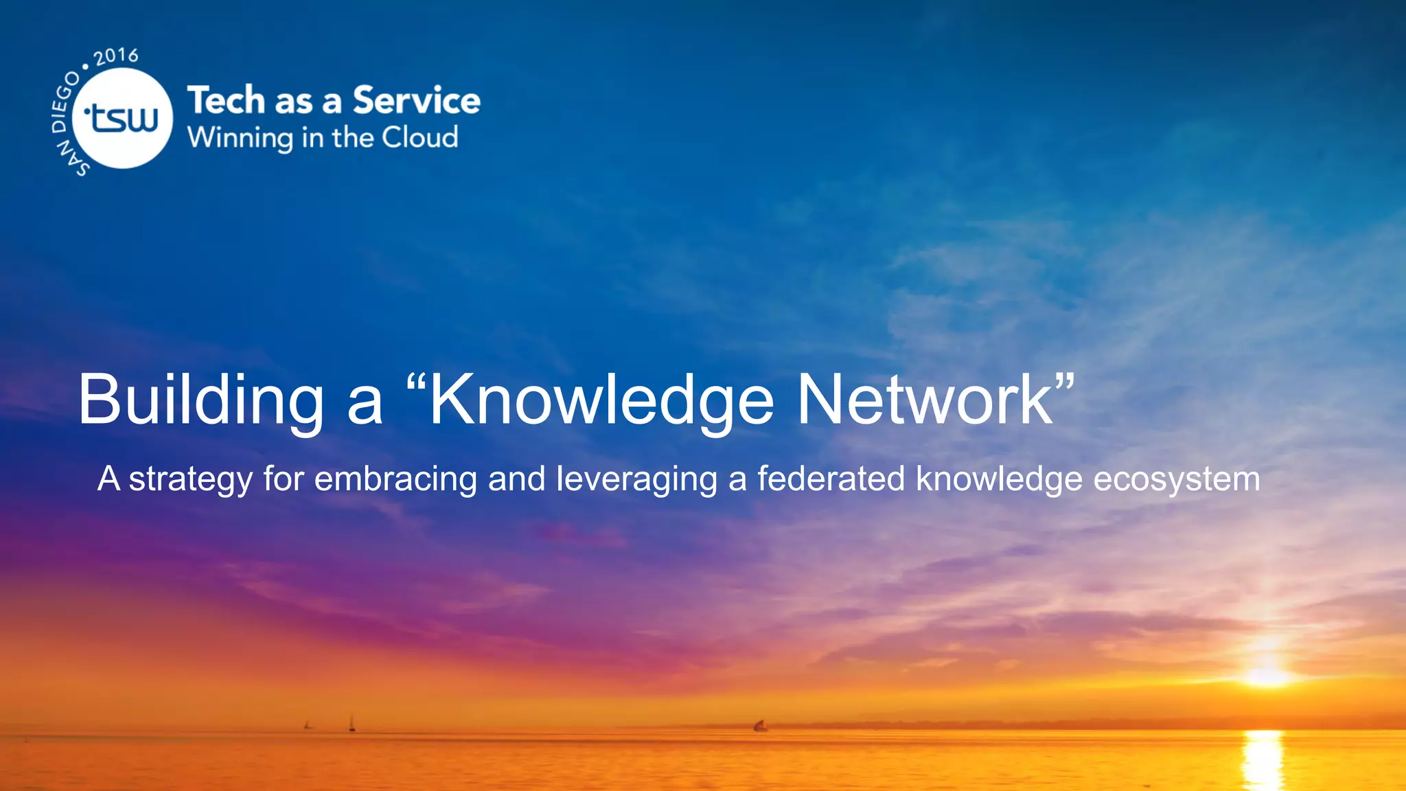 Autodesk Knowledge Network: A Knowledge Ecosystem Approach to Integrated Content-Driven Self ...