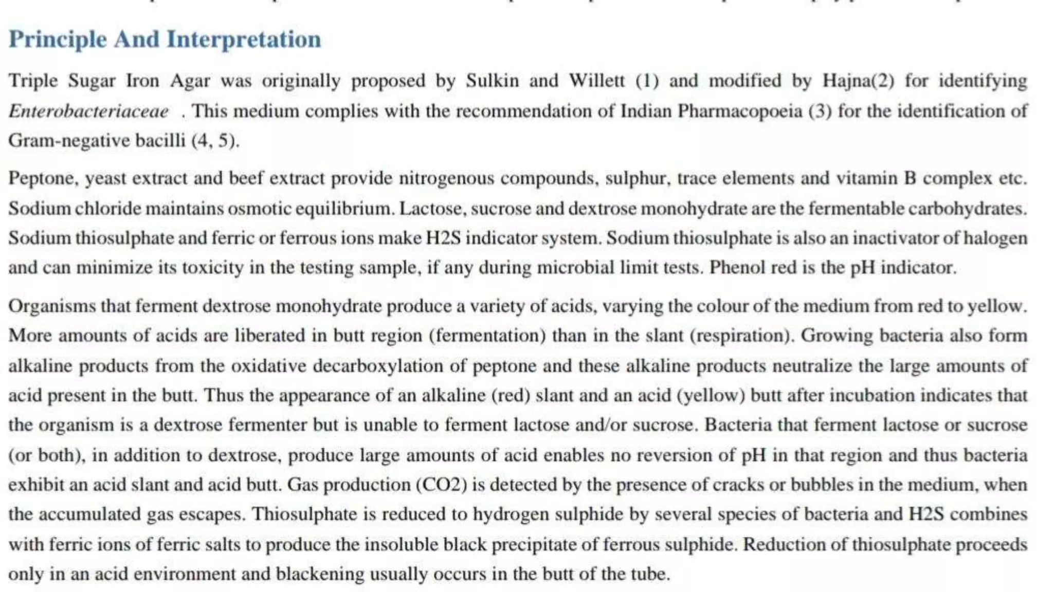 Tsi media & it's interpretation | PDF