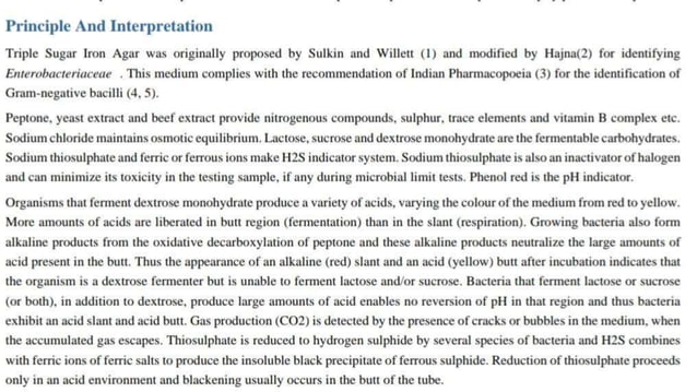 Tsi media & it's interpretation | PDF