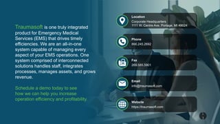 10 Benefits an EPCR Software should Bring to EMS Organizations | PPTX