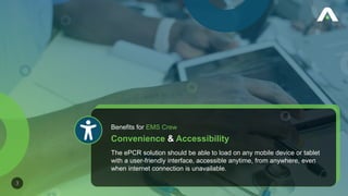 10 Benefits an EPCR Software should Bring to EMS Organizations | PPTX