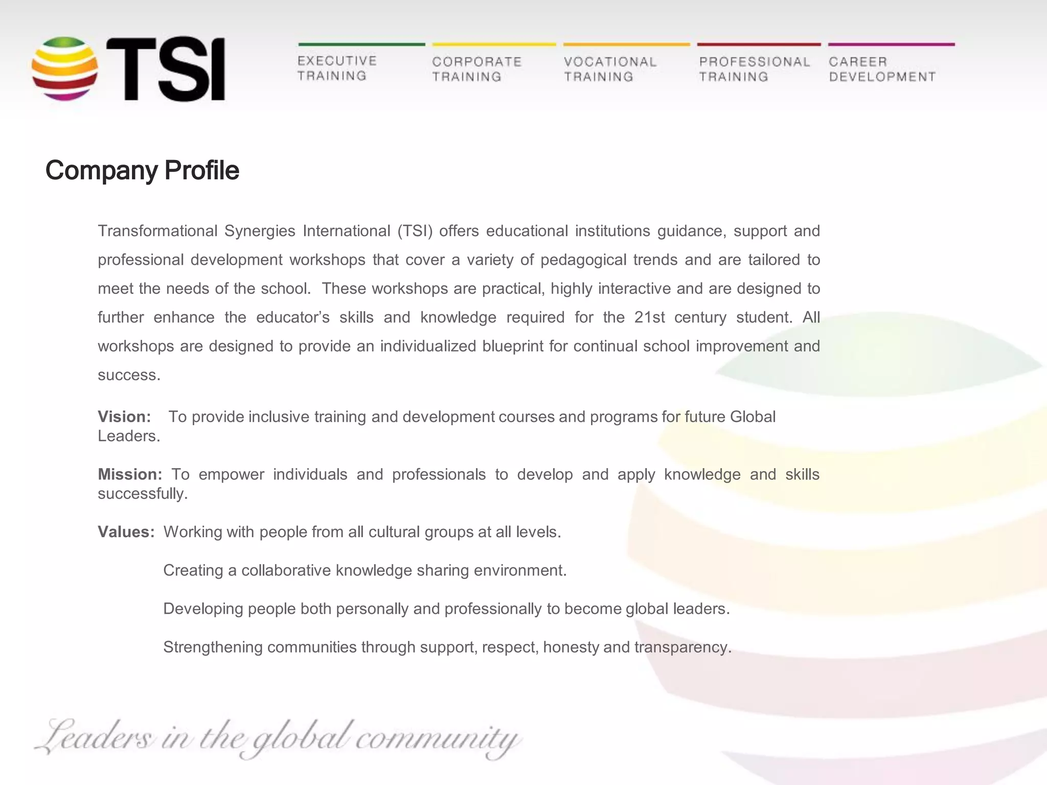 TSI School Improvement | PDF