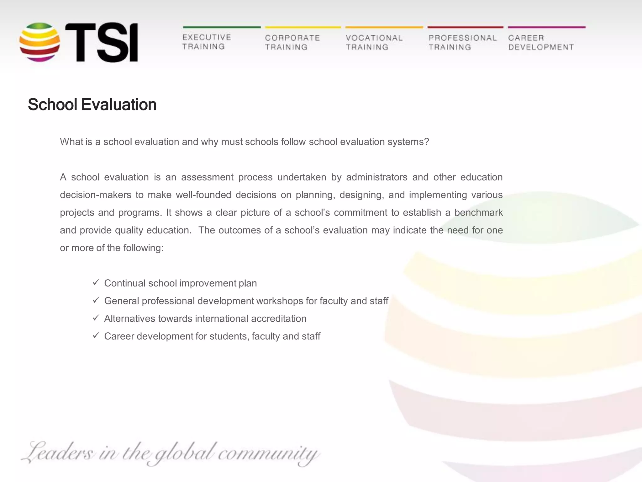 TSI School Improvement | PPT
