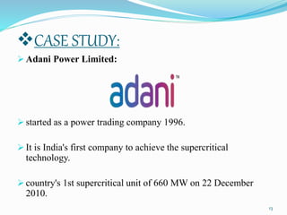 SUPER-CRITICAL THERMAL POWER PLANT by Tatyaso Kadam | PPTX