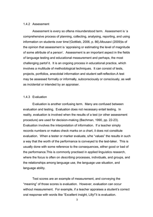 Tsl 3123 Language Assessment Module ppg | DOC