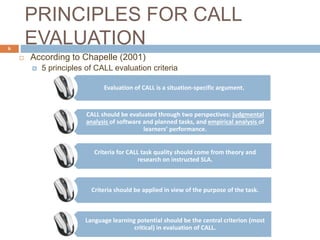 Tsl641 principles for call evaluation v 2 | PPT