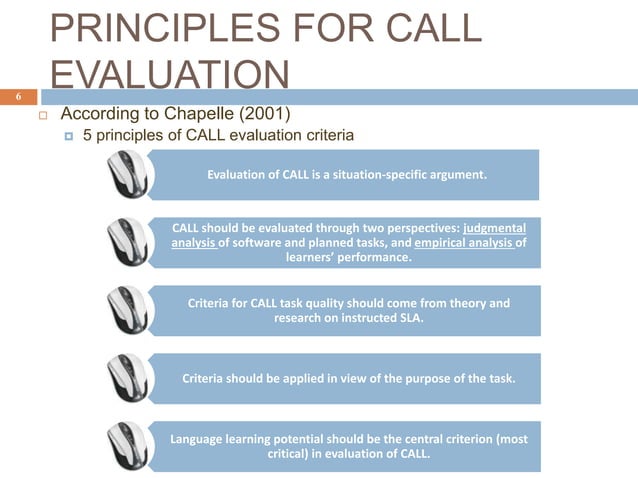 Tsl641 principles for call evaluation v 2 | PPT