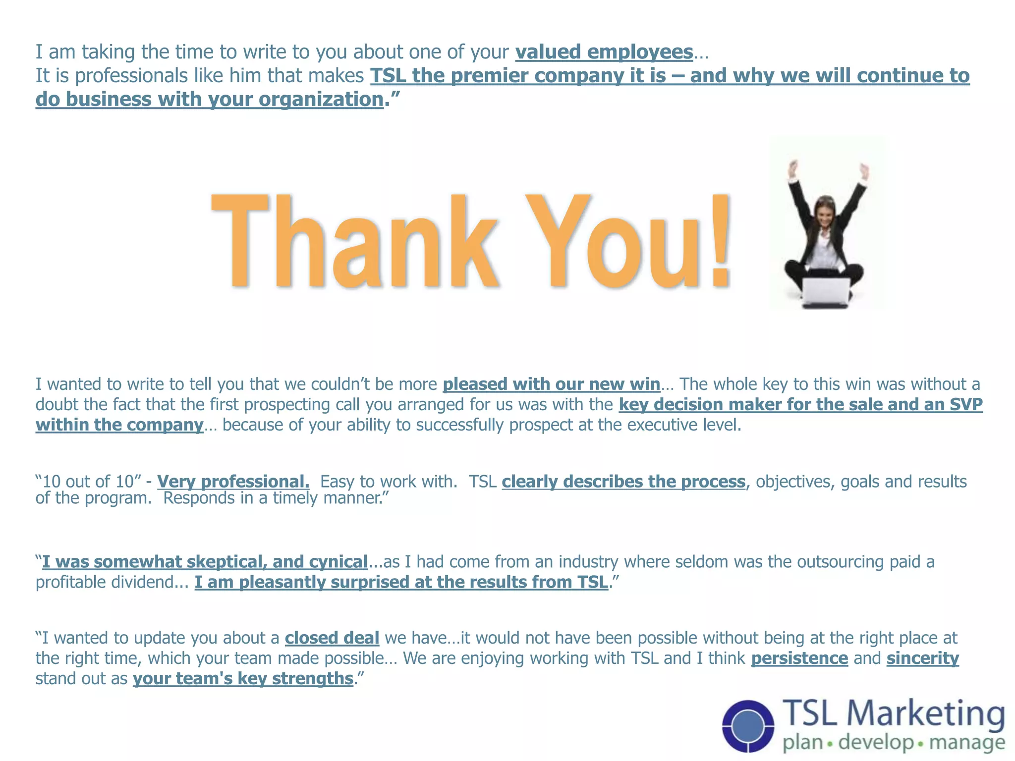 Tsl final presentation | PPTX