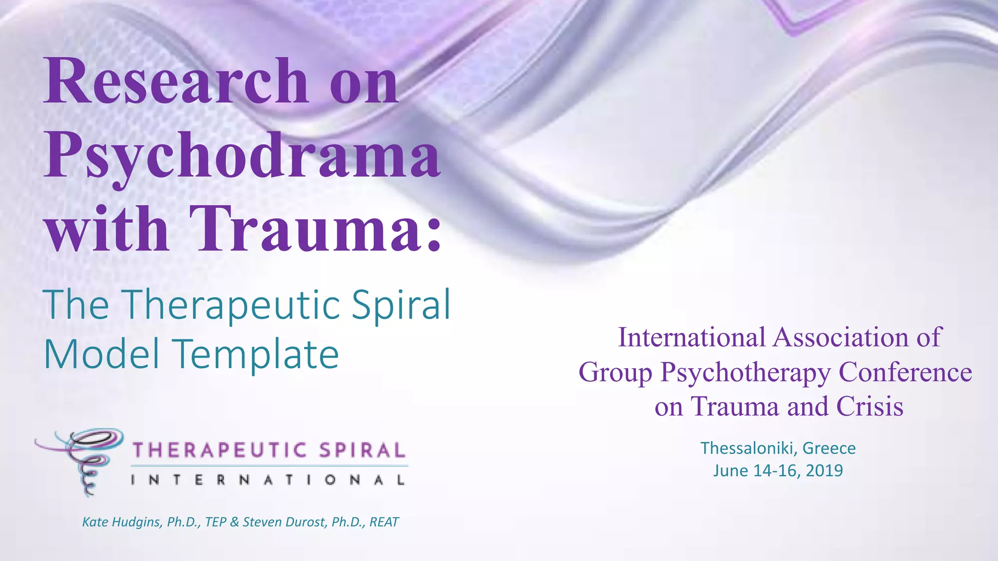 Research on Psychodrama with Trauma | PPTX
