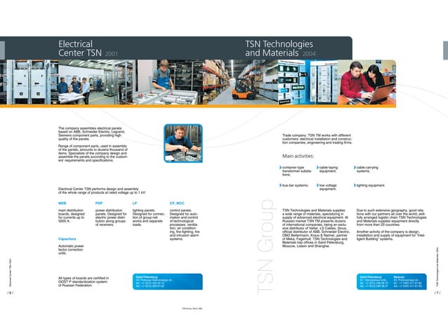 Tsn group - booklet eng | PPT