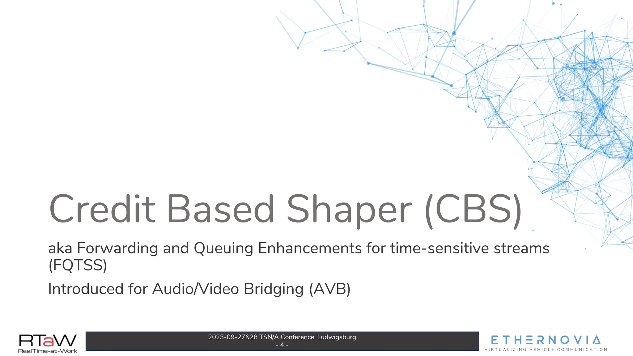 What are the relevant differences between Asynchronous (ATS) and Credit Based (CBS) Shaper ...