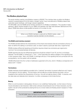 TSN_MTL838C_Modbus_Rev_1.pdf | Computer Networking | Computing