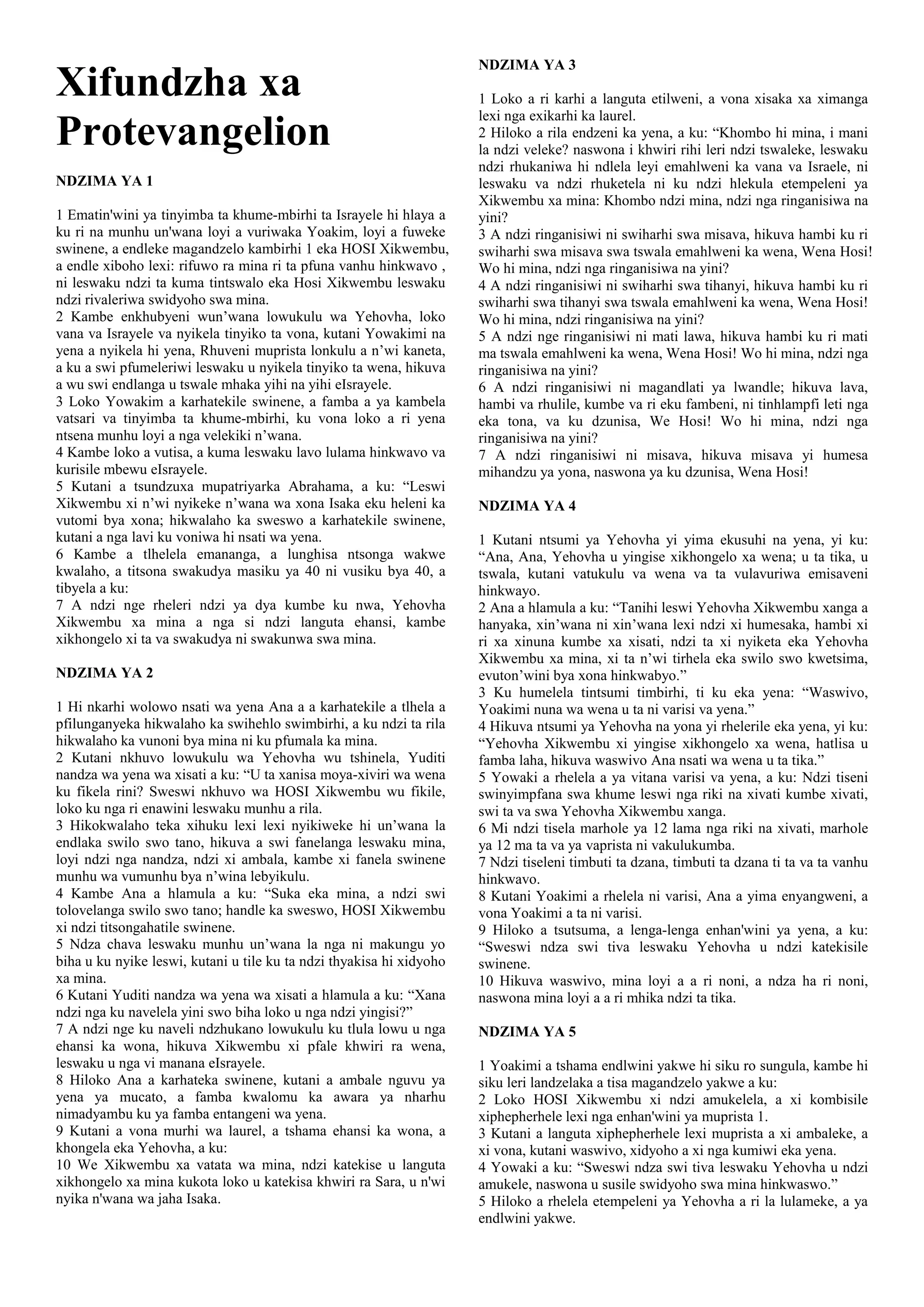 Tsonga - The Protevangelion.pdf