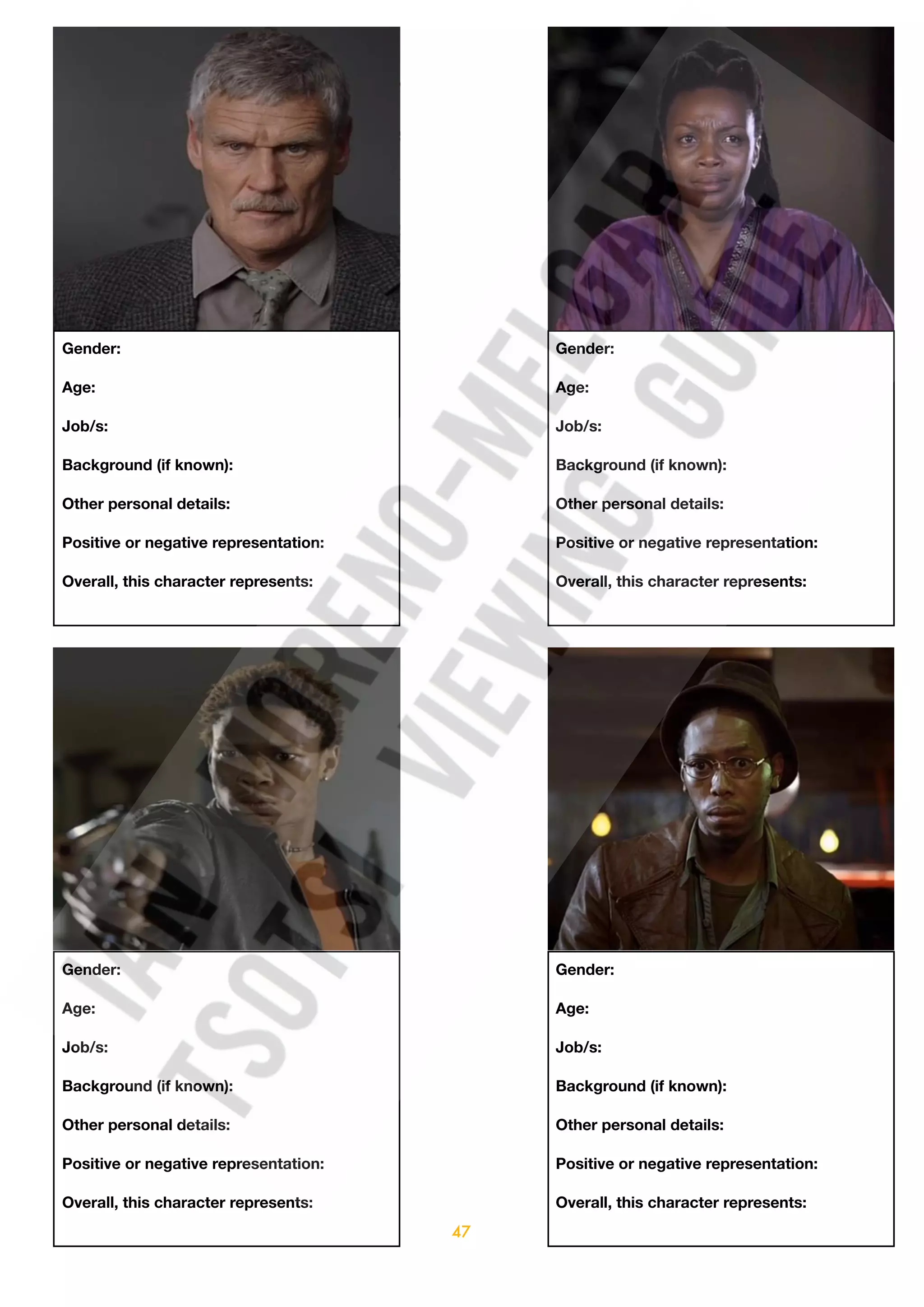 Tsotsi Scheme of Work / Viewing Guide / e-book / Revision Booklet | PDF