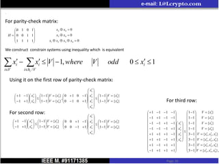 Tsp 2018 presentation Simulated Annealing Method for Construction of ...