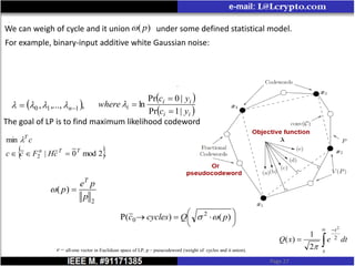 Tsp 2018 presentation Simulated Annealing Method for Construction of ...