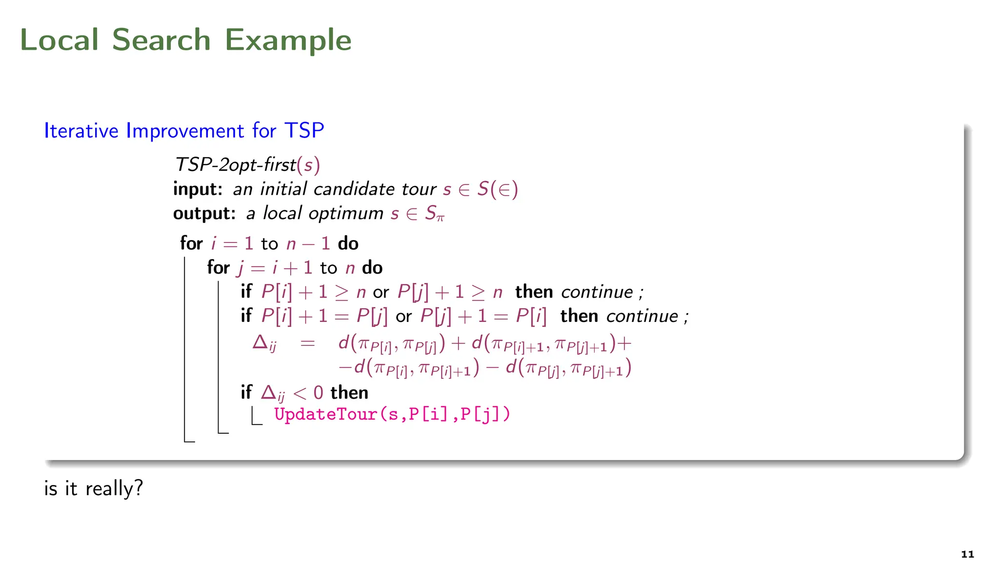 Introduction to the traveling salesperson problem | PPT