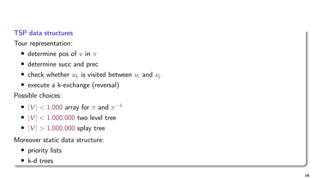 Introduction to the traveling salesperson problem | PPT