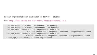Introduction to the traveling salesperson problem | PPT