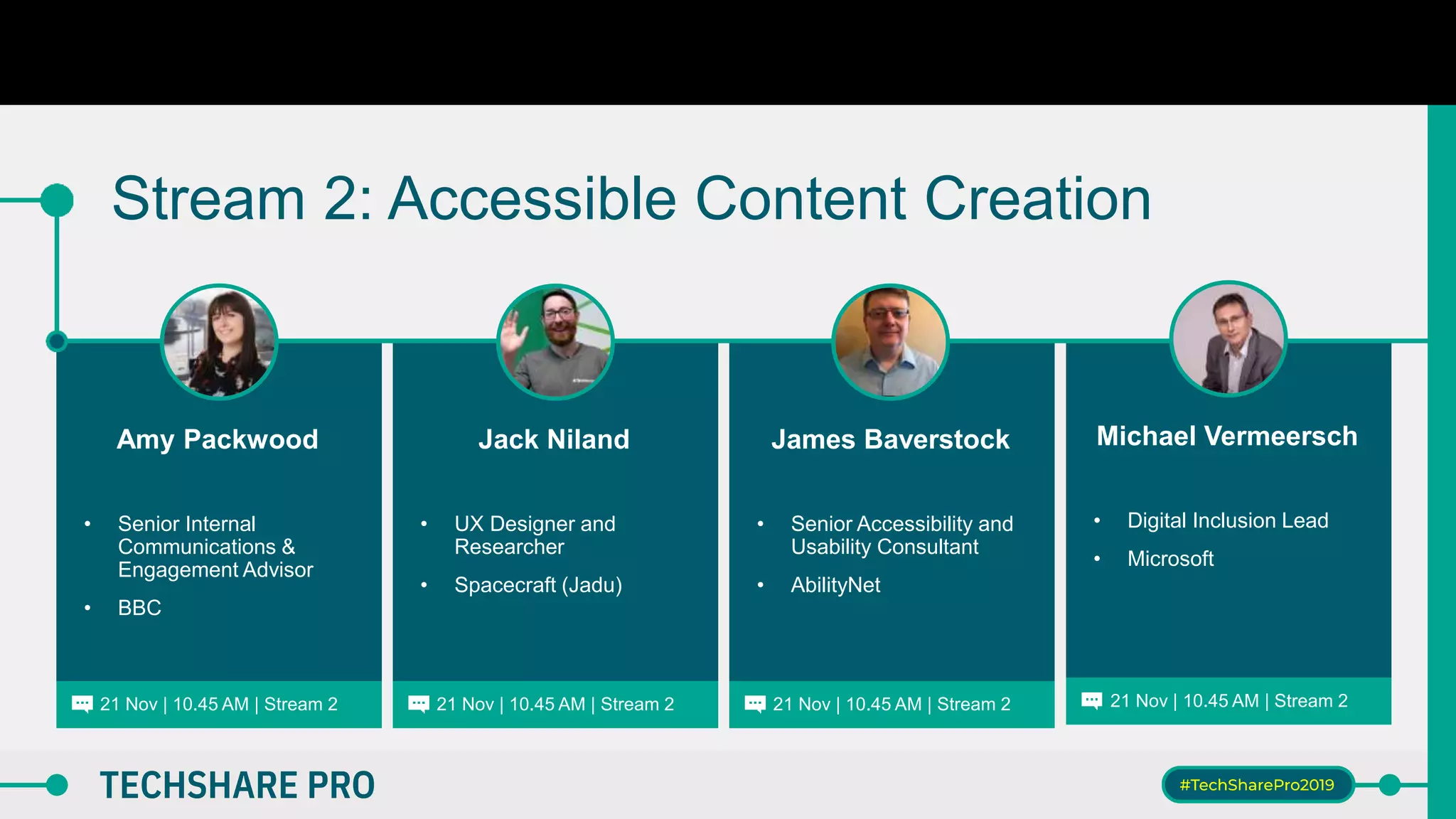 Accessible content creation presentation | PPTX