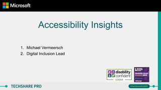 Accessible content creation presentation | PPTX