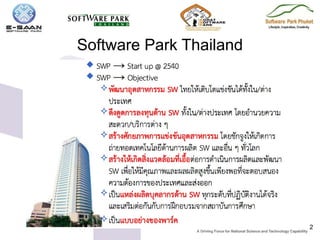 Thailand Software Park Alliance | PDF
