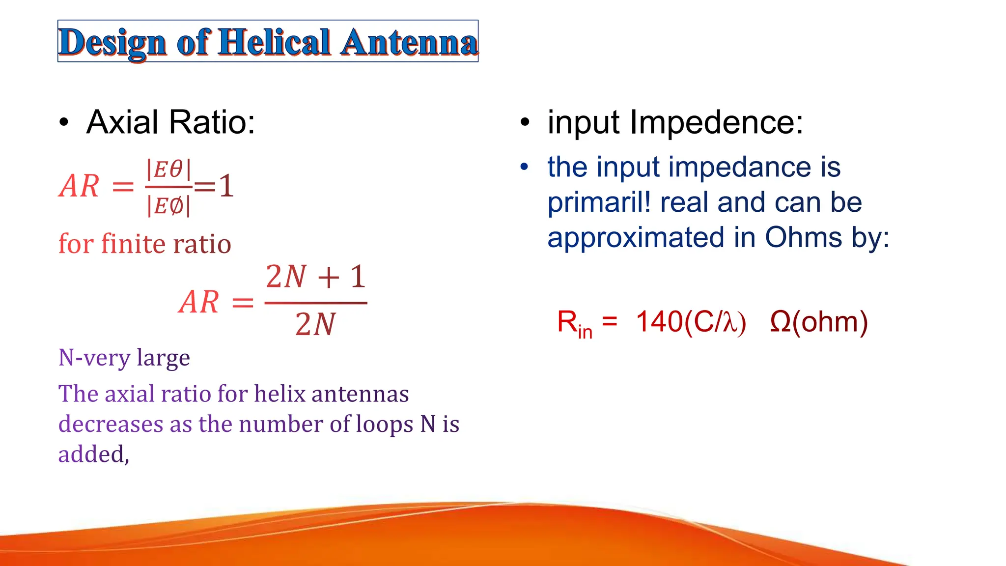 helical antenna, construction, geometry and design criteria and example ...