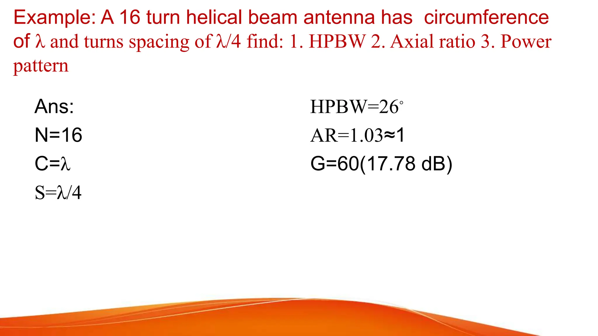 helical antenna, construction, geometry and design criteria and example ...