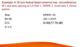 helical antenna, construction, geometry and design criteria and example ...