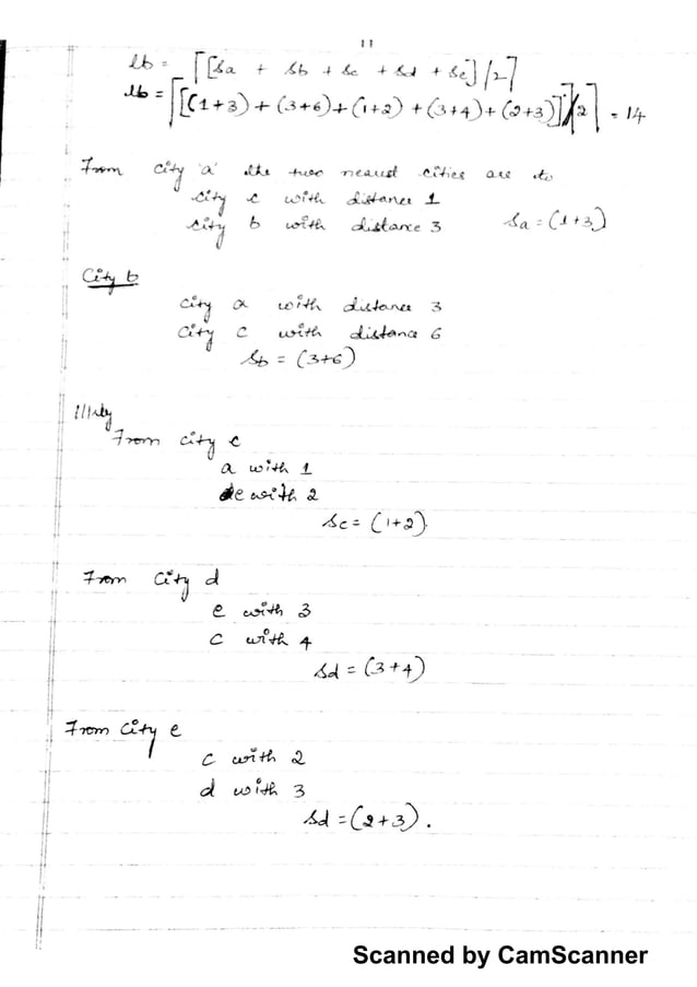 Travelling Salesperson Problem-Branch & Bound | PDF
