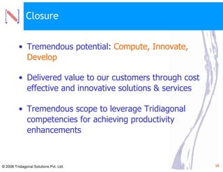 Introduction to Tridiagonal Solutions | PPT