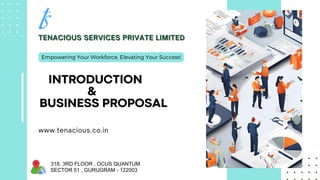 Tenacious Services Private Limited - Delhi NCR & Mumbai | PDF