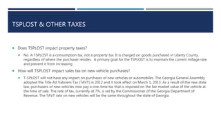 TSPLOST PowerPoint | PPTX