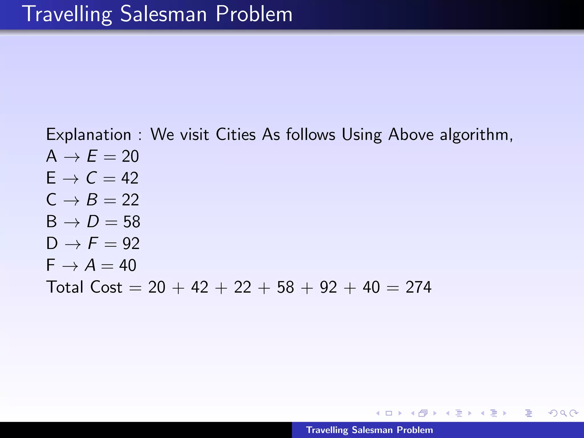 Travelling SalesMan Problem(TSP) | PDF