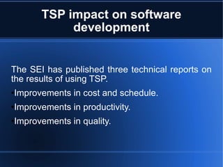 Tsp Overview | PPT