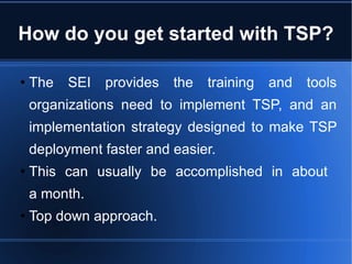 Tsp Overview | PPT