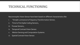 Temporal Contrast Vision Sensor | PPT