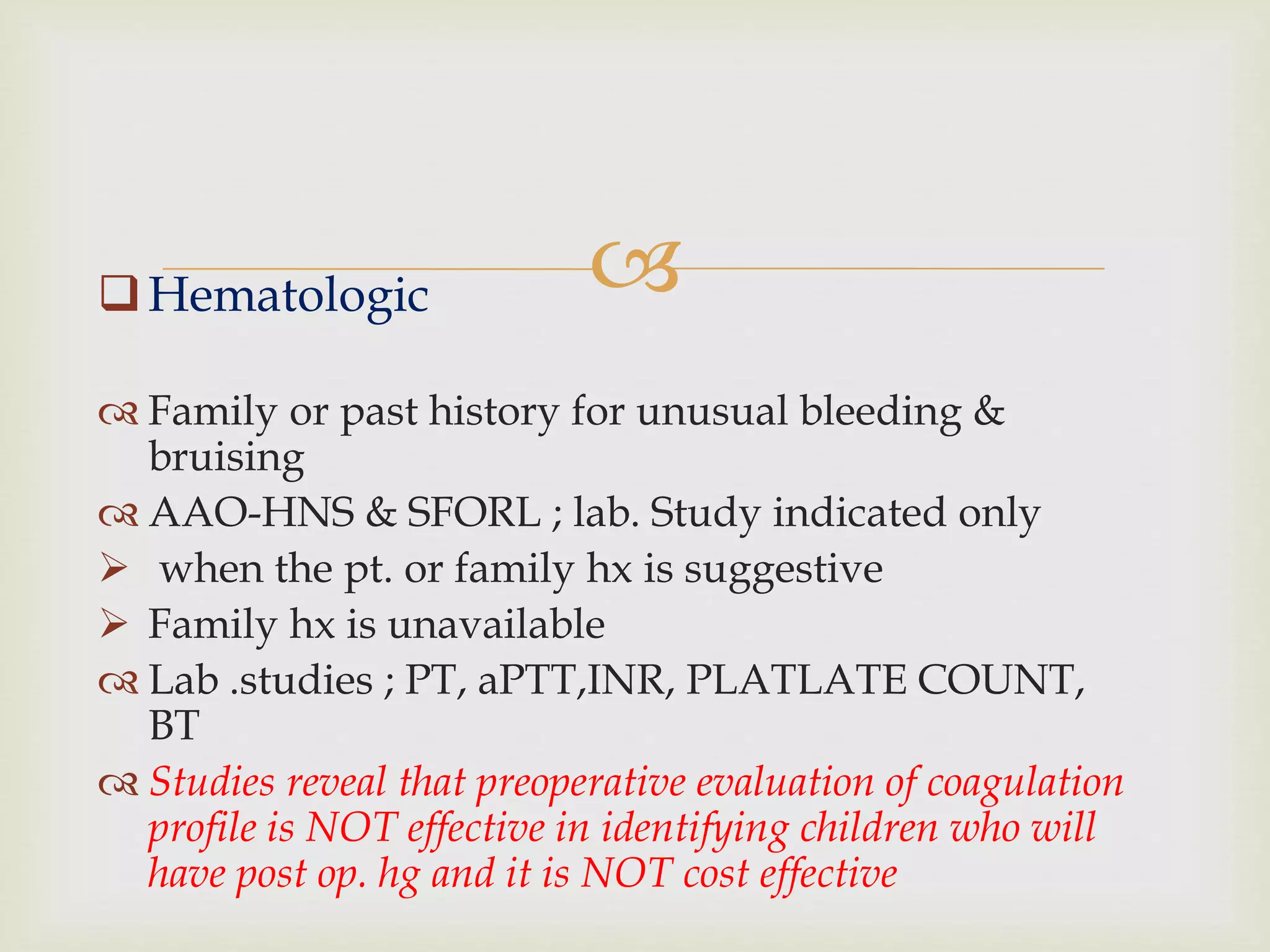 Tonsillectomy Pptx Ear Nose And Throat Conditions Diseases And