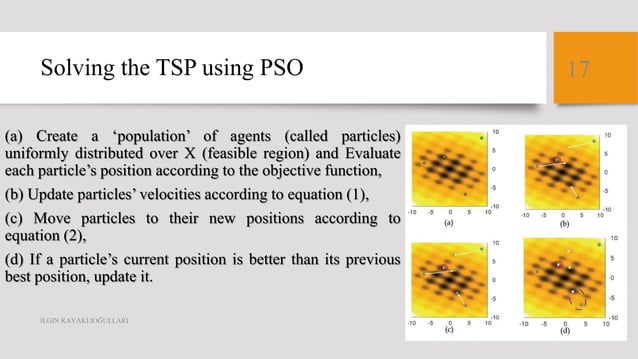 Travelling Salesman Problem using Partical Swarm Optimization | PPTX | Computing | Technology ...